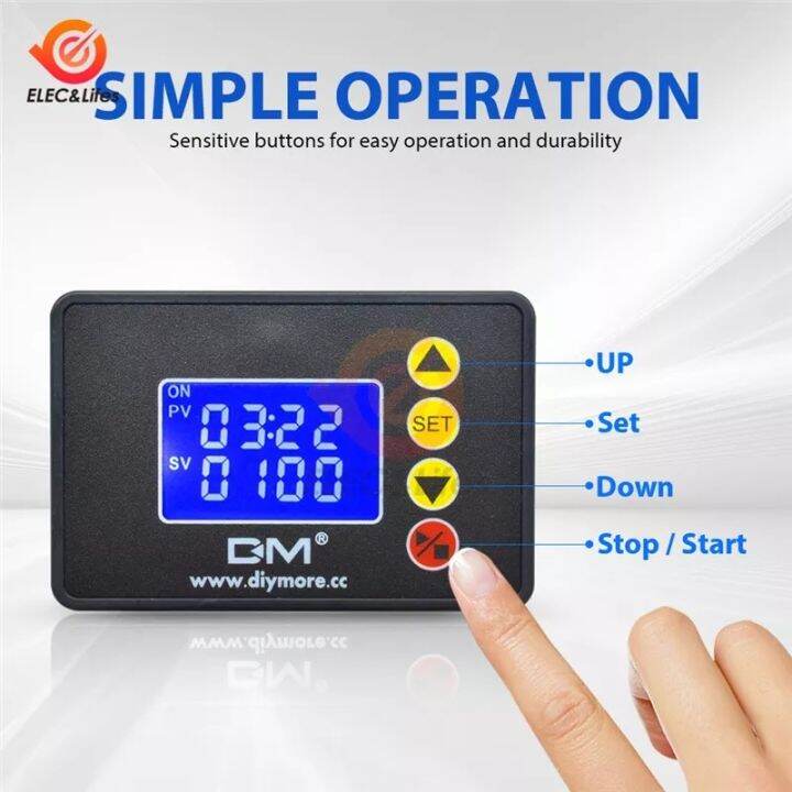 timer digital 12v timer switch saklar timer digital multifungsi ...