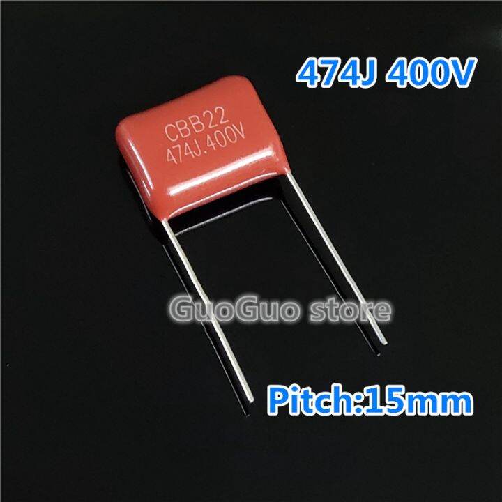 10pcs CBB Capacitor 474J400V 0.47uF 474K CBB21 CBB22 474J 400V ...