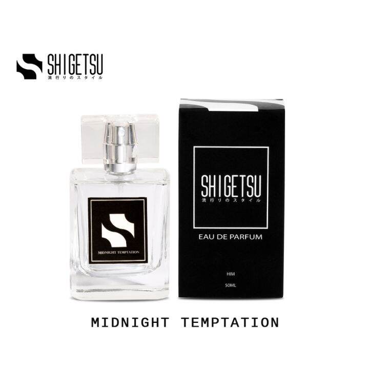 Shigetsu MIDNIGHT TEMPTATION Oil Based Perfume for Men cologne body spray mist fragrance scent ...