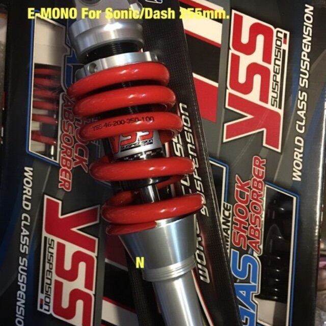 Pro +++ โช๊คyssแท้ สำหรับรุ่นSonic/Dash รุ่น E-MONO////ขนาด255มม ราคาดี ...