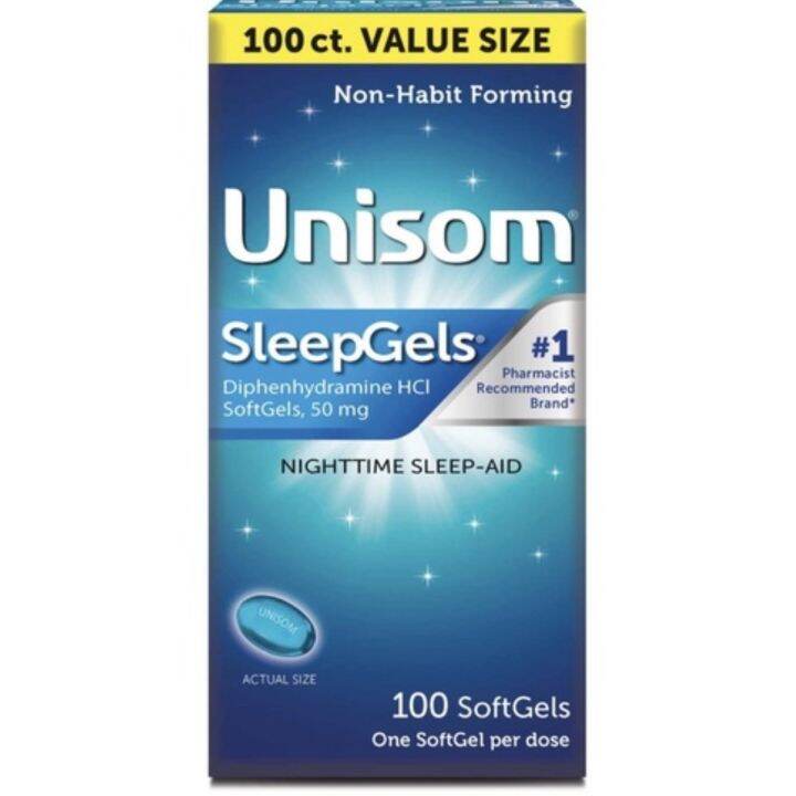 Unisom Nighttime Gels | Lazada PH