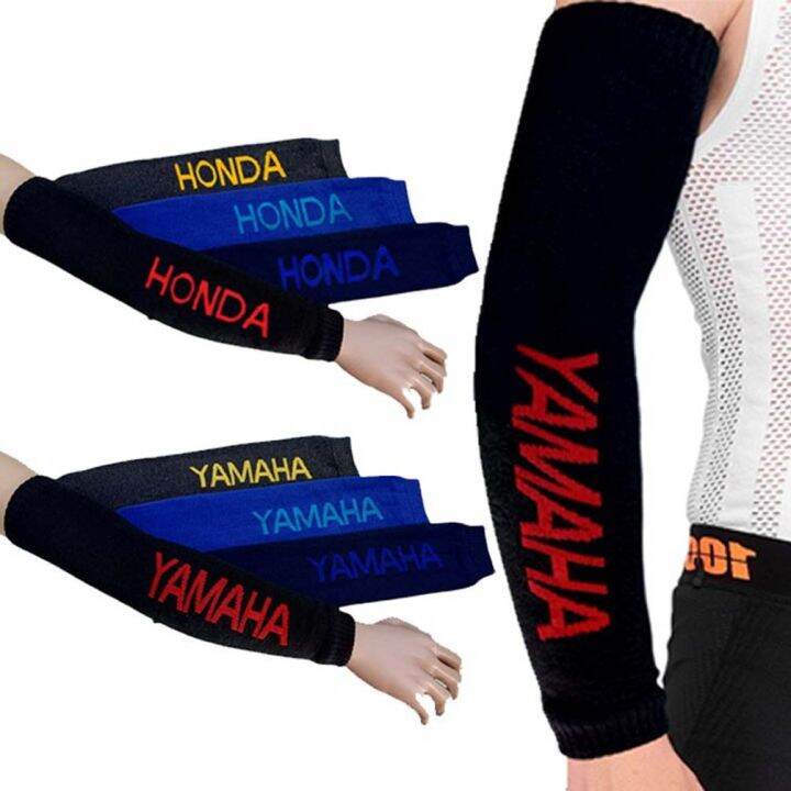 Motor rider's Arm sleeve Random color (Yamaha and Honda) | Lazada PH