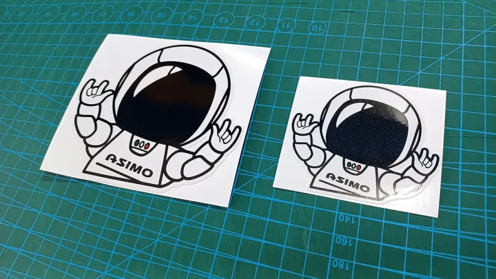 Asimo Honda cartoon mascot - sticker | Lazada