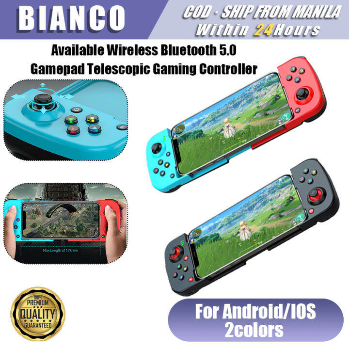 Wireless Bt 50 Stretchable Game Controller Ps4 Switch Pc For Mobile Phone Android Ios Lazada Ph 1451