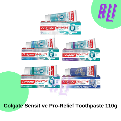 COLGATE SENSITIVE PRO RELIEF TOOTHPASTE [110G] | Lazada