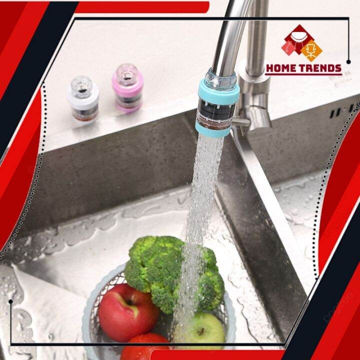 Kitchen High Pressure Water Filter Water Saving Device 3 Modes Faucet