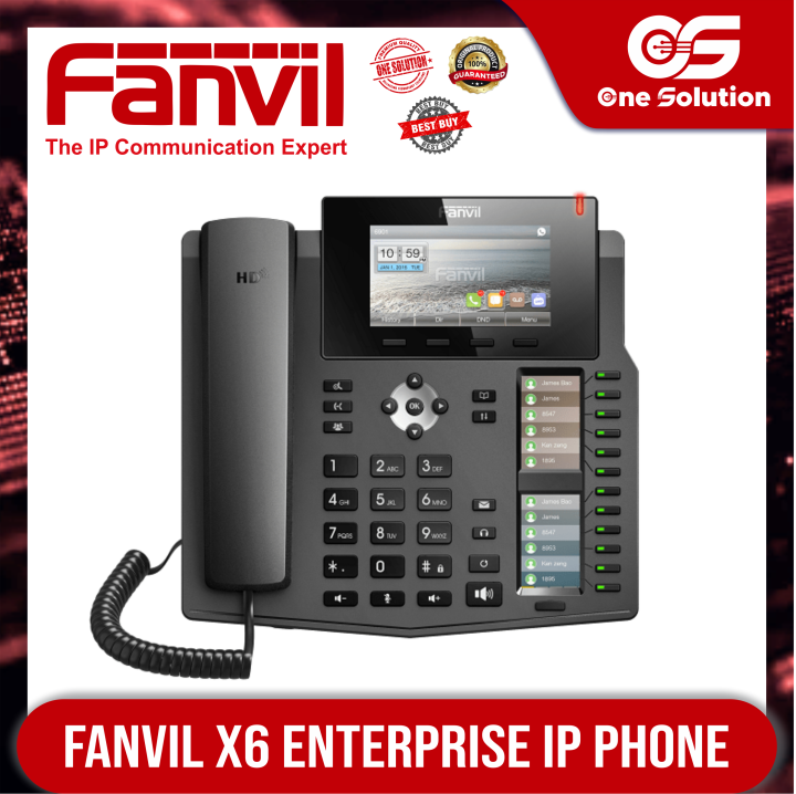 Fanvil X6 enterprise IP phone - ONE SOLUTION | Lazada PH
