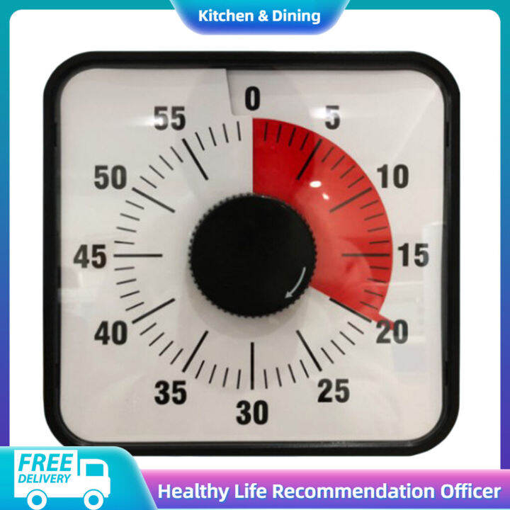 LazaraLives 60 Minute Countdown Timer Reminder Visual Analog Timer Time ...