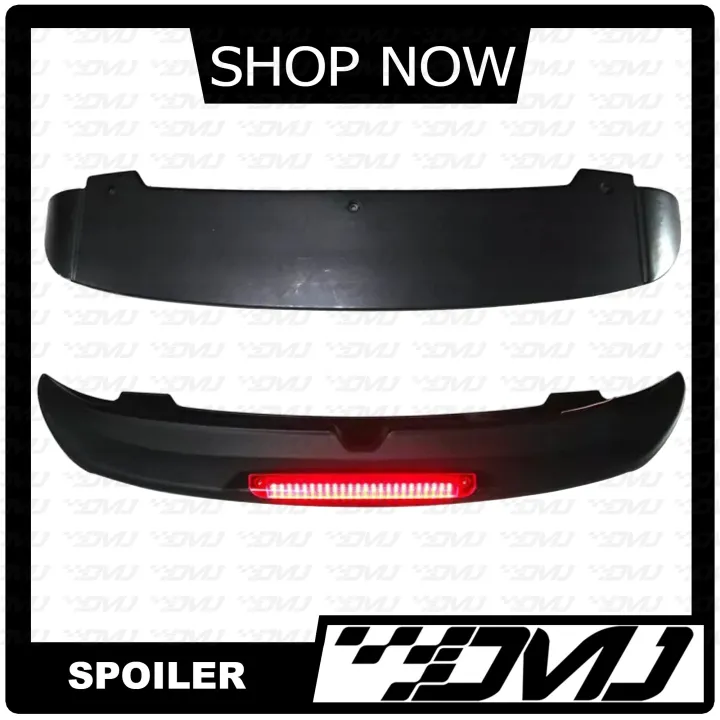 Toyota Innova 2005 to 2015 Rear Trunk Spoiler with 3rd Brake Light ...