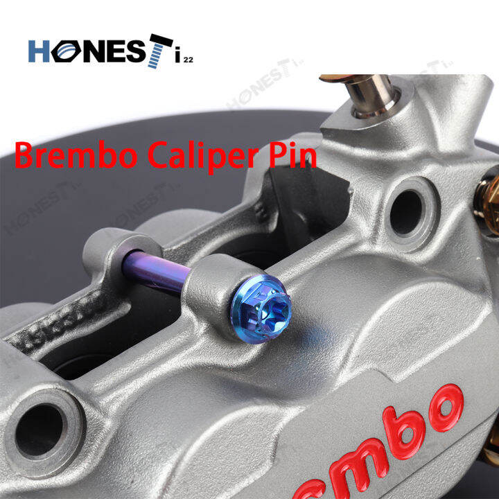 HONESTI22 Gr5 titanium alloy brembo Caliper CNC Pin,fit brembo 4 pot ...