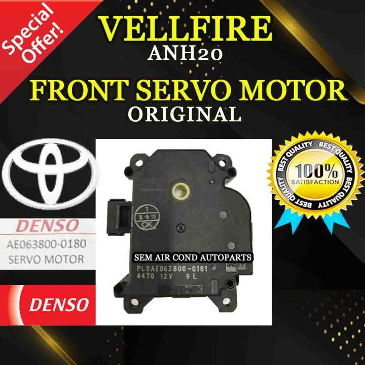 TOYOTA VELLFIRE ANH20 2008-2013 YEAR ORIGINAL DENSO ND FRONT SERVO MOTOR/ SENSOR 0180 (CAR ...