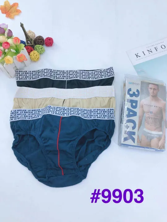 3 IN1 LE BRIAN BRIEF FOR MEN #9903 | Lazada PH