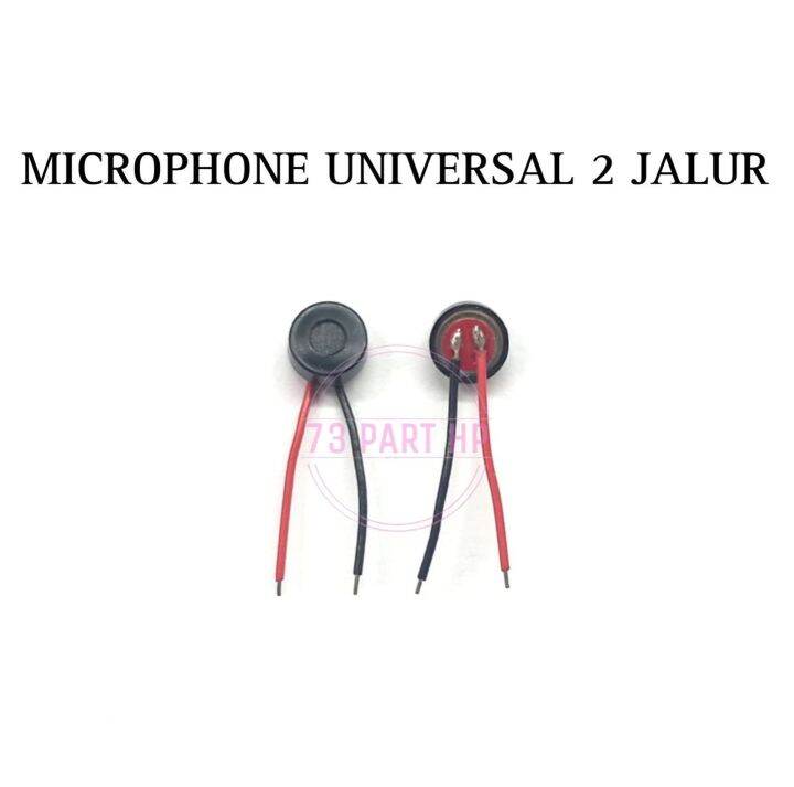 Microphone Mic Universal 2 Jalur Kabel - Mik - Mikrophone - Mikrophon ...