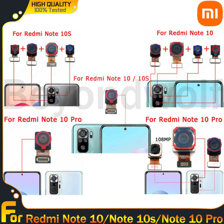 Beyondwolf Original Front Back Camera For Redmi Note 10/Note 10s/Note ...