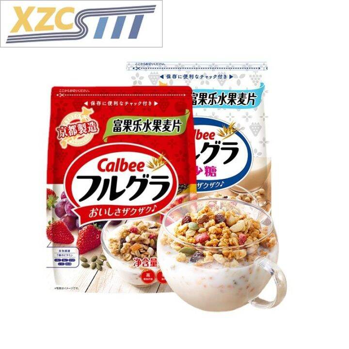 Xzcsttt Kalobi calbee brand fugola cereal (instant grain) original 700g ...