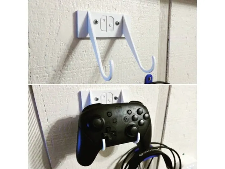 Nintendo Switch Controller Wall Mount Nintendo Switch Controller Mount ...