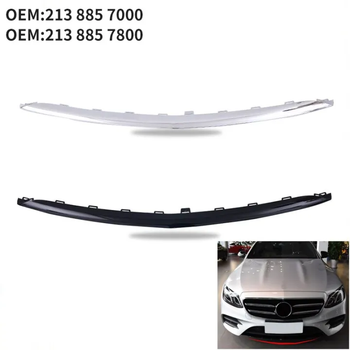 สำหรับ Mercedes Benz E Class Kแก้ว W213 C238กันชนหน้าลิปร่างกายสปอยเลอร ...