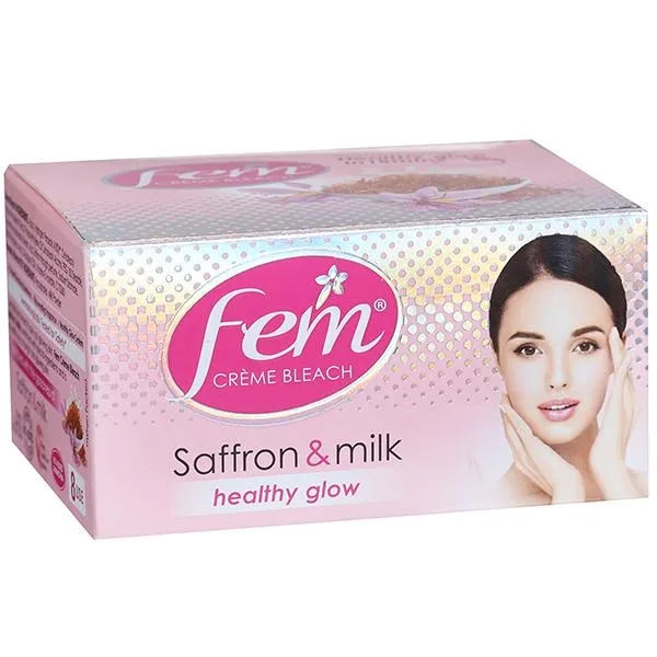 Fem Cream Bleach Saffron & Milk 15g | Lazada.co.th