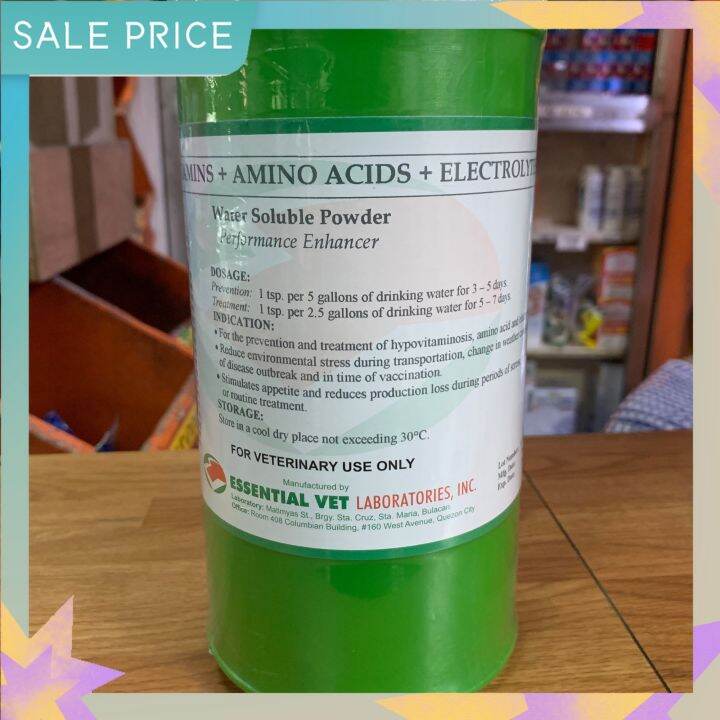 Essential Vet Powder Multivitamins + Amino Acids + Electrolytes ...