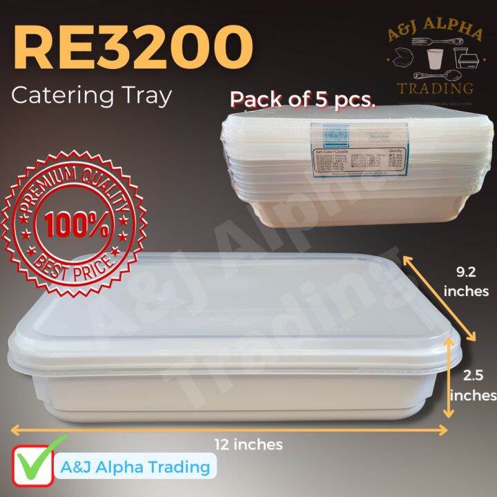 Faspack 3200ml microwavable container/ Catering tray | Lazada PH