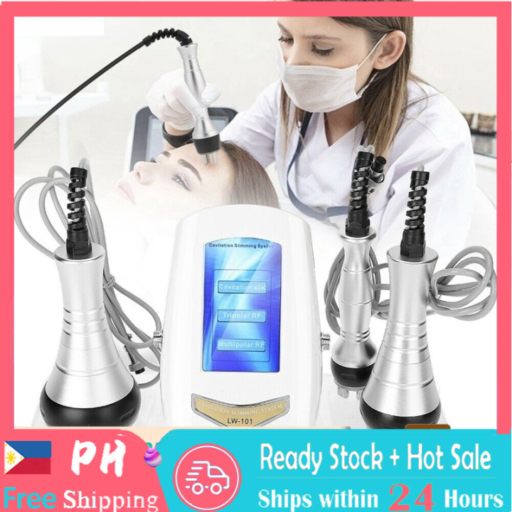 【Ready stock】3 in 1 Vacuum Ultrasonic Cavitation Radio Frequency RF ...