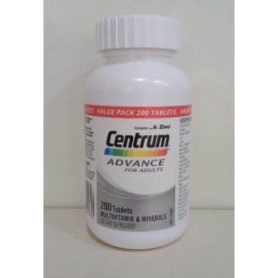 Centrum Advance for Adult Multivitamin and Minerals 200 tablet | Lazada ...