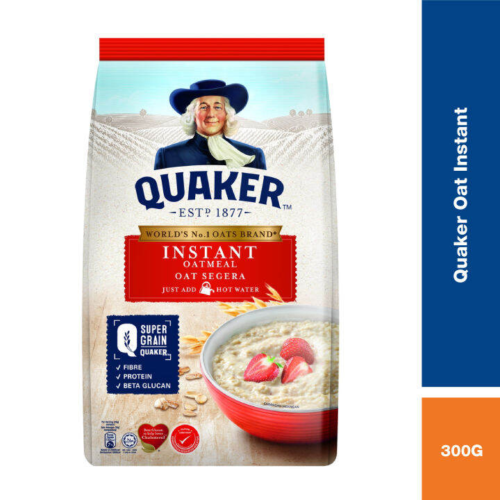 Quaker Instant Oatmeal 300G | Lazada