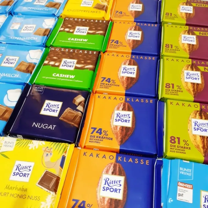RITTER SPORT/MILKA/SCHOGETTEN - Assorted Classic and Famous German ...