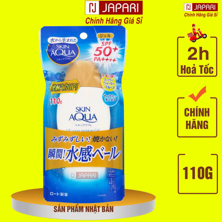 Kem Chống Nắng Skin Aqua Nhật Bản Nắp Vàng Moisture Gel Kiềm Dầu Sáng ...