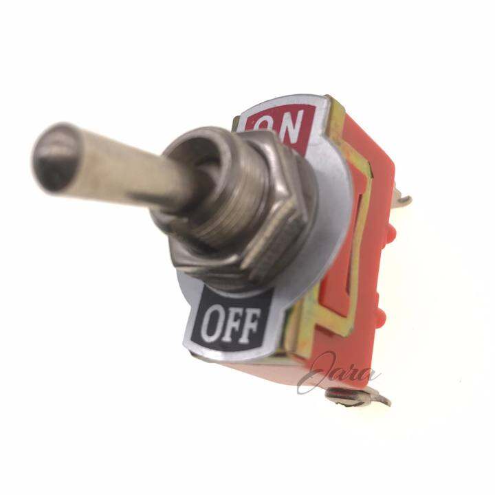 Heavy Duty ON and OFF 2 PINS SPST Metal Toggle Rocker Power Switch 15A ...