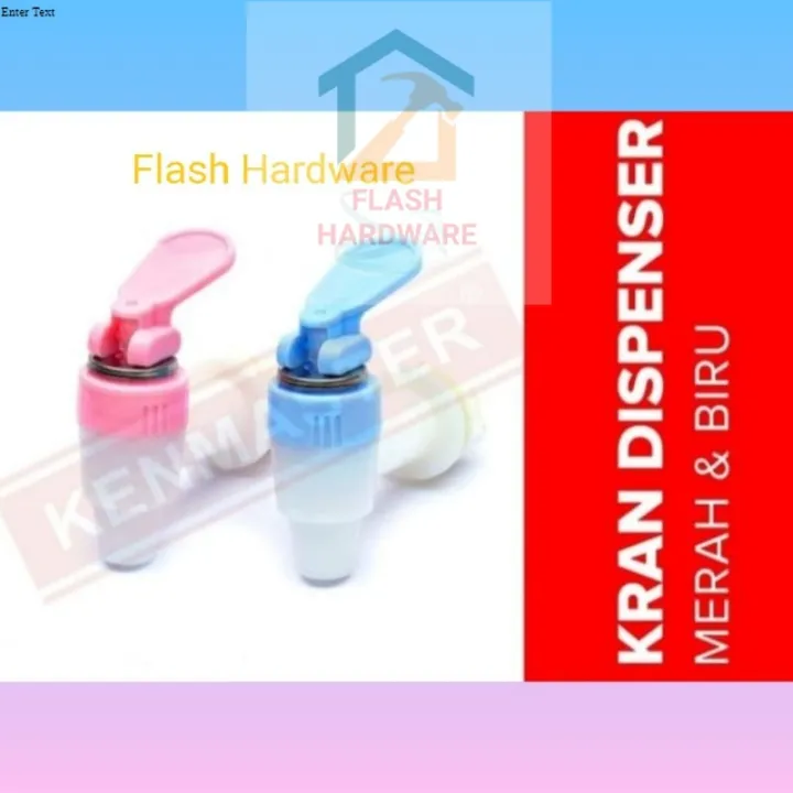 kran dispenser/keran air galon/pencetan air minum drat luar Kenmaster ...