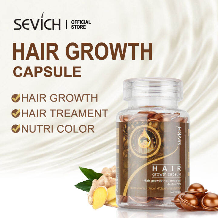 SEVICH Hair Growth Oil Prevent Hair Loss Ginger Essence Growth Hair ...