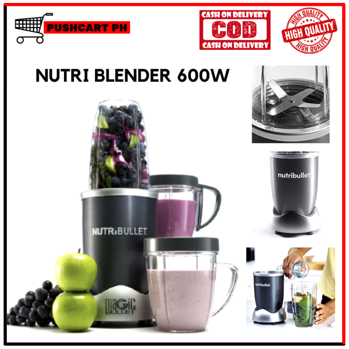 pushcartph Nutri Blender Bullet Juicer Nutrient Extractor 600W | Lazada PH