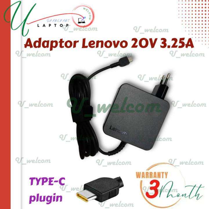 Adaptor Adapter charger 65W Type C Untuk Infinix Inbook X1 / X2 / X1 ...
