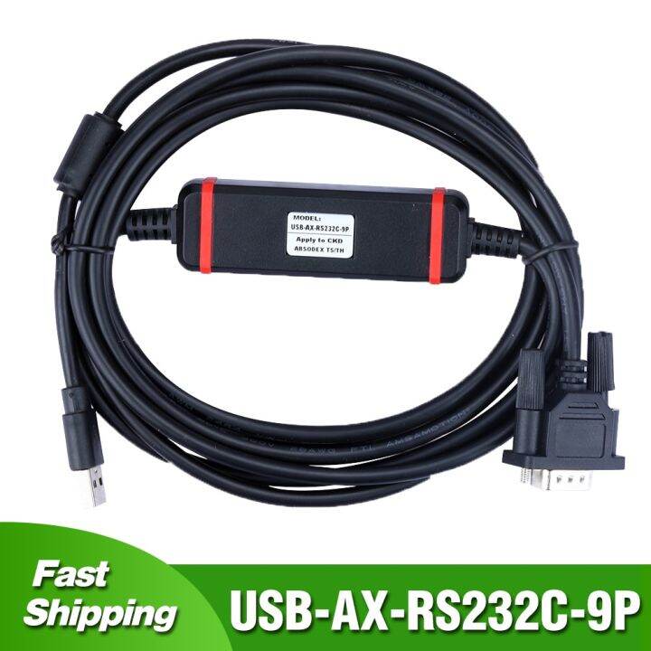 USB-AX-RS232C-9P for CKD Servo Drive ABSOdex Download Data Cable AX ...