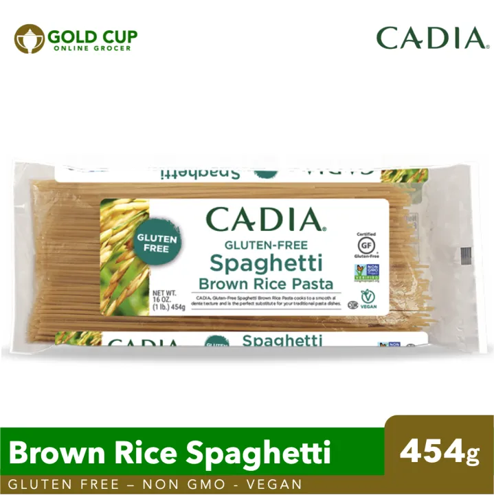 Cadia Brown Rice Spaghetti 454g (Gluten Free - Non GMO - Vegan) | Lazada PH