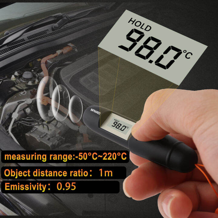 อินฟราเรด Thermo-Meter อุณหภูมิ Tester -50-750องศา Thermal Imager ...