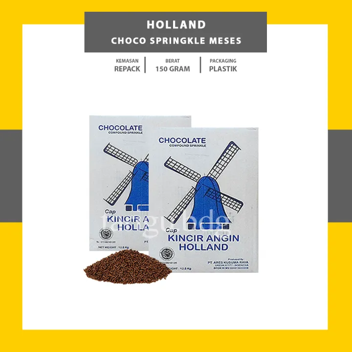 MESES HOLLAND MESES COKLAT 150GR - MISES WARNA - CHOCOLATE RICE ...