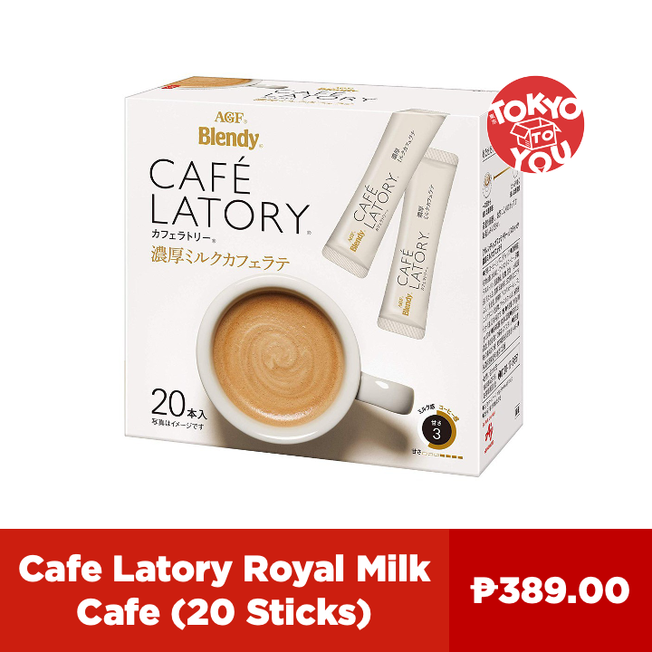 Blendy Cafe Latory Milk Cafe Latte (20 Sticks) | Lazada PH