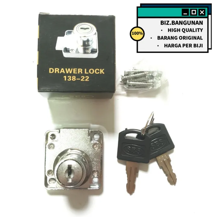 KUNCI LACI SES - KUNCI LEMARI KABINET | Lazada Indonesia