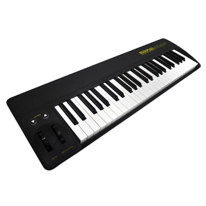 MIDIPLUS AK490+ USB MIDI Keyboard Controller with 49 Piano Style Keys ...