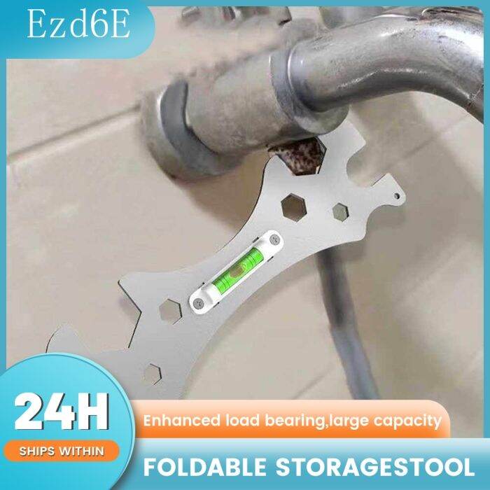 Stainless Steel Portable Shower Level Wrench para sa pag-install ng ...