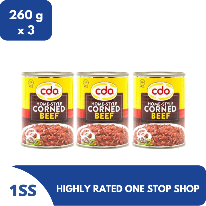 CDO Home Style Corned Beef, 260g set of 3 | Lazada PH