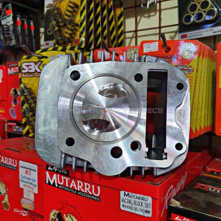 【Ready Stock】 MUTARRU CYLINDER BLOCK SET BOREKIT DOME 65MM XRM RS ...
