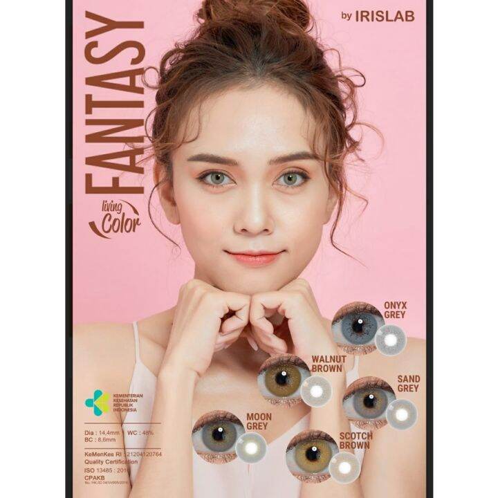 SOFTLENS LIVING COLOR FANTASY BY IRISLAB | Lazada Indonesia