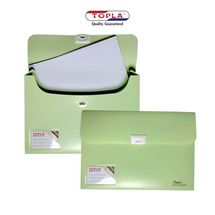 Topla Map Dokumen Warna Pastel Estetik Carry File 8850 Map Dokumen ...