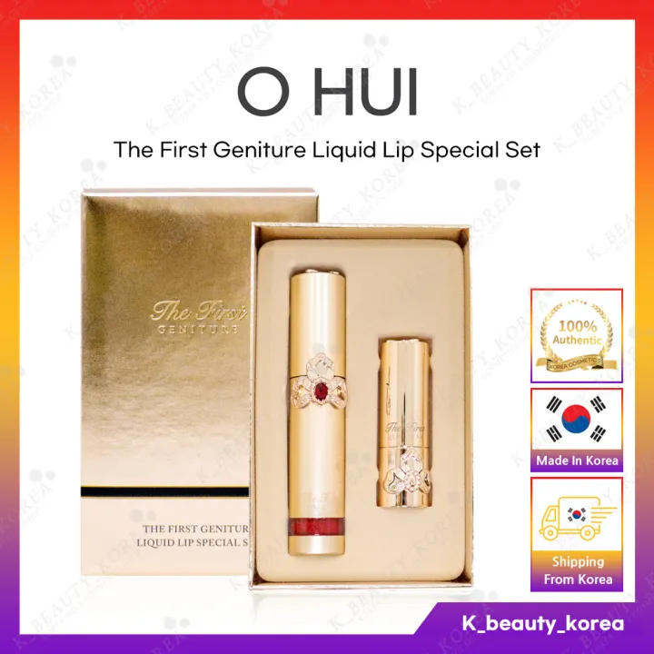 [OHUI] The First Geniture Liquid Lip Special Set / Makeup Velvet Lip ...