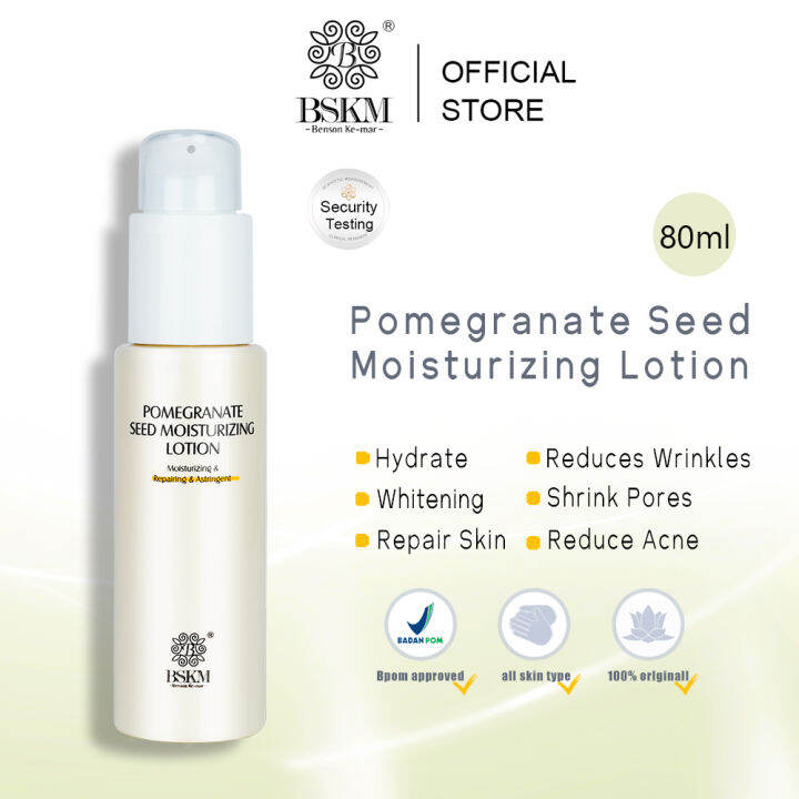 BSKM Face Moisturizing Lotion for Dry Skin Red Pomegranate Seed ...