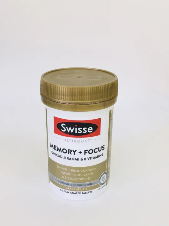 พร้อมส่ง Swisse Ultiboost Memory + Focus 50 Tablets | Lazada.co.th