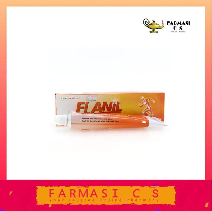 Flanil Analgesic Cream 60g EXP:05/2025 [ relief muscle pain ] | Lazada